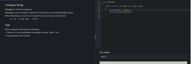 Sushmitha .V on LinkedIn: #java #codechef #strings #day12challenge # ... Sushmitha .V on LinkedIn: #java #codechef #strings #day12challenge # ...