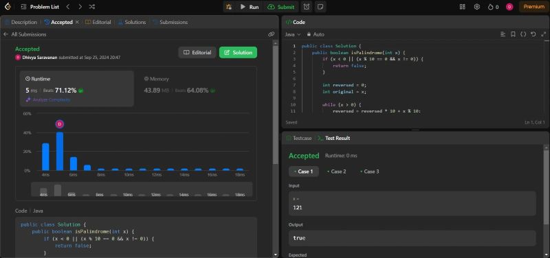 Dhivya Saravanan on LinkedIn: I'm excited to share my java leetcode ... Dhivya Saravanan on LinkedIn: I'm excited to share my java leetcode ...