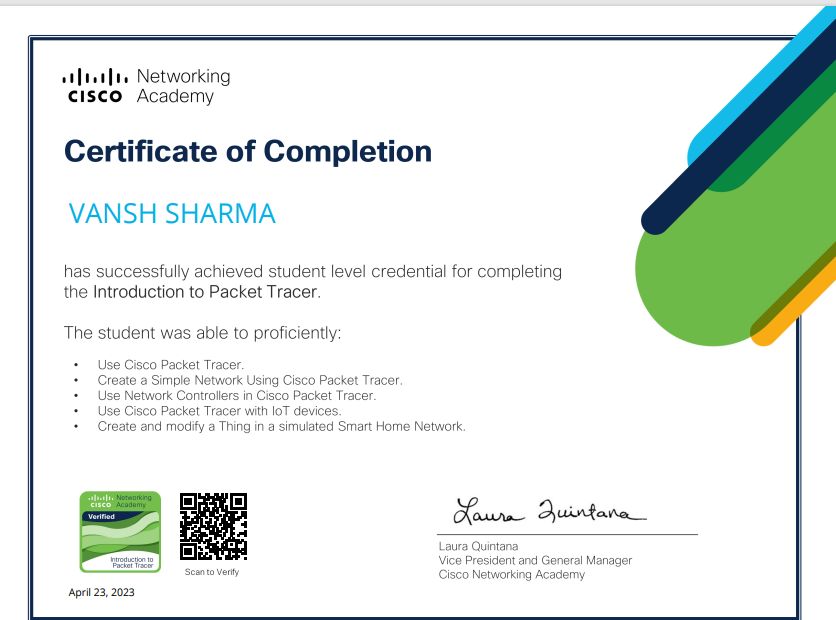 Vansh Sharma on LinkedIn: #computercommunication #cisco #packettracer Vansh Sharma on LinkedIn: #computercommunication #cisco #packettracer