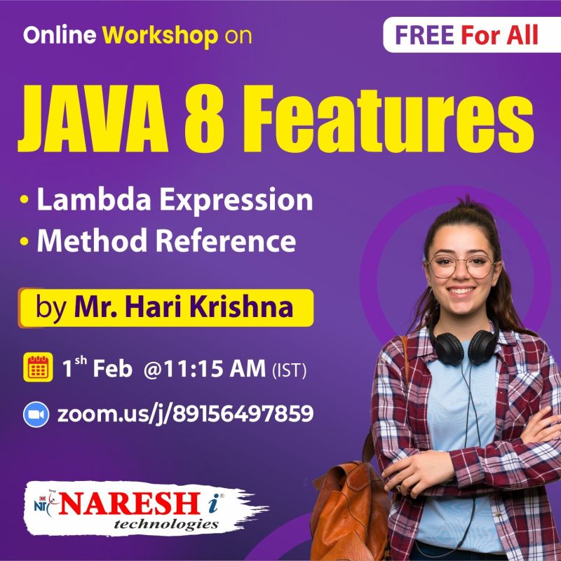 Naresh i Technologies on LinkedIn: #java8 #fullstackjava #corejava # ... Naresh i Technologies on LinkedIn: #java8 #fullstackjava #corejava # ...