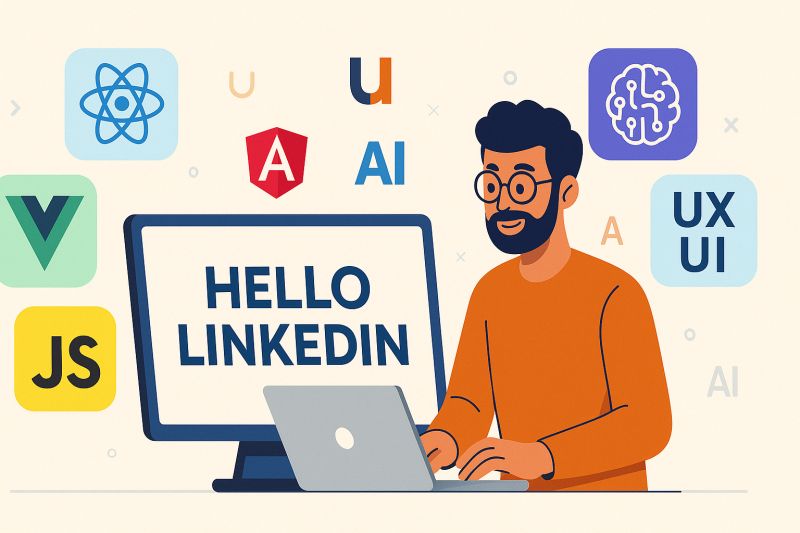 #hellolinkedin #ai #uxdesign #uidesign #reactjs #angular #vuejs #nodejs ... #hellolinkedin #ai #uxdesign #uidesign #reactjs #angular #vuejs #nodejs ...