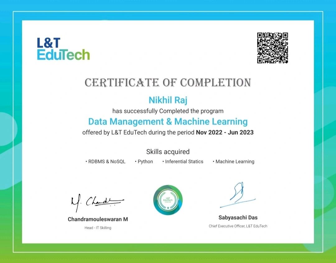 Nikhil Raj on LinkedIn: #python Nikhil Raj on LinkedIn: #python