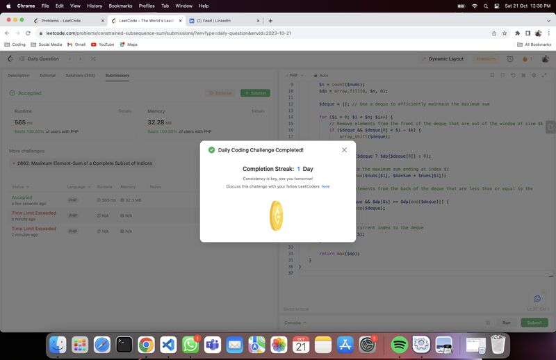 Starting a 100-Day Coding Challenge on LeetCode | Prathmesh Yelne ... Starting a 100-Day Coding Challenge on LeetCode | Prathmesh Yelne ...