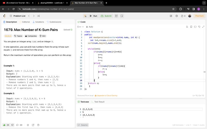 #100daysleetcodechallenge #leetcode #leetcodesolution #challnege… | AKASH G #100daysleetcodechallenge #leetcode #leetcodesolution #challnege… | AKASH G