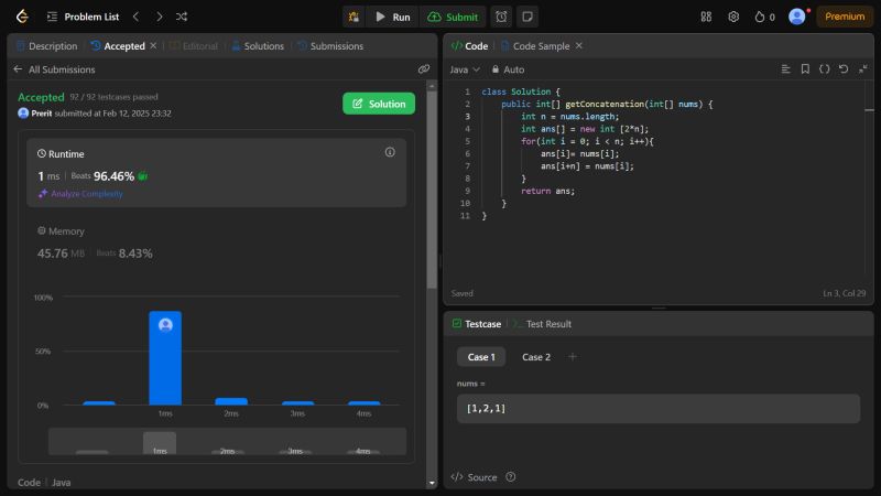 Prerit Bhatia on LinkedIn: #leetcode #dsa #codingjourney # ... Prerit Bhatia on LinkedIn: #leetcode #dsa #codingjourney # ...