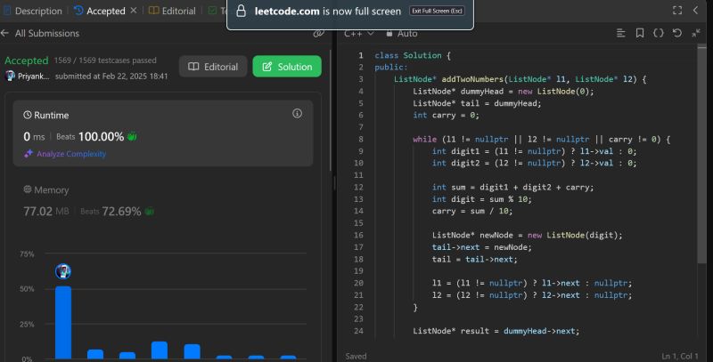 #leetcode #dsa #coding #problemsolving #cplusplus #linkedlists ... #leetcode #dsa #coding #problemsolving #cplusplus #linkedlists ...