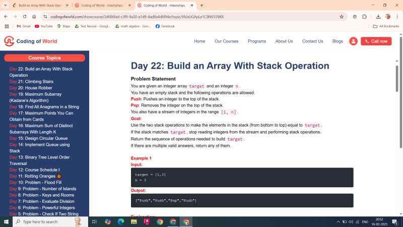 #leetcode #stack #algorithms #interviewprep #codingofworld… | PRITAM ... #leetcode #stack #algorithms #interviewprep #codingofworld… | PRITAM ...