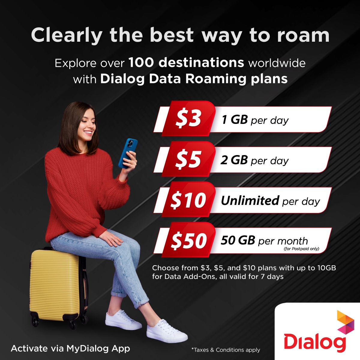 Dialog Axiata PLC on LinkedIn: #dialogroaming #roaming Dialog Axiata PLC on LinkedIn: #dialogroaming #roaming