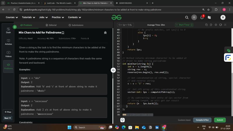 Vikrant Mishra on LinkedIn: #dsa #geeksforgeeks #codingjourney # ... Vikrant Mishra on LinkedIn: #dsa #geeksforgeeks #codingjourney # ...