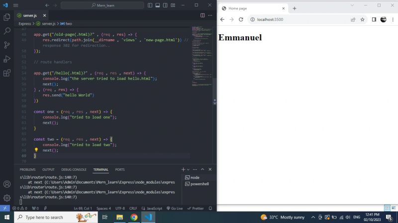Emmanuel Arokiaraj on LinkedIn: #mern #coding #server #express #node # ... Emmanuel Arokiaraj on LinkedIn: #mern #coding #server #express #node # ...