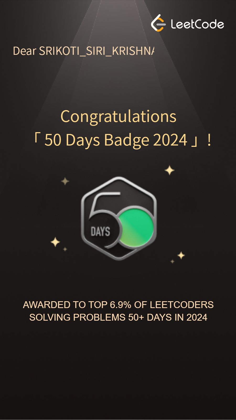 SRIKOTI SIRI KRISHNA on LinkedIn: #leetcode #codingjourney #consistency ... SRIKOTI SIRI KRISHNA on LinkedIn: #leetcode #codingjourney #consistency ...