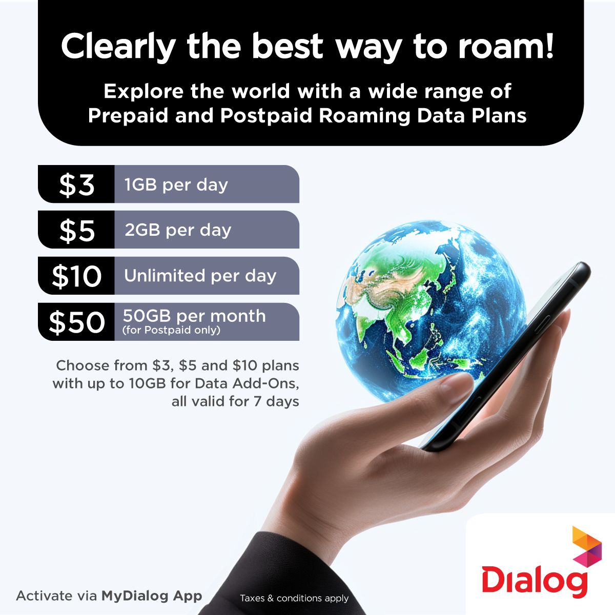Dialog Axiata PLC on LinkedIn: #dialogroaming #roaming Dialog Axiata PLC on LinkedIn: #dialogroaming #roaming