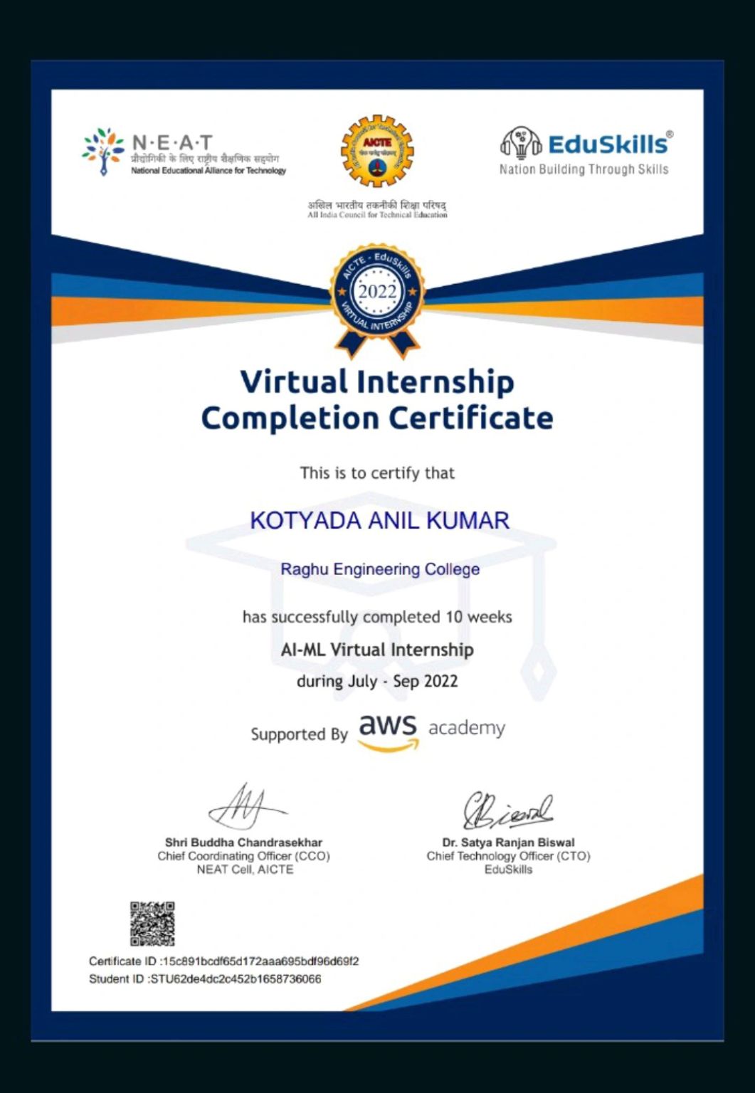 KOTYADA ANIL KUMAR on LinkedIn: KOTYADA ANIL KUMAR on LinkedIn: