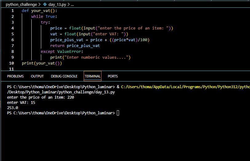 Thomas P S on LinkedIn: #python #codingchallenge #problemsolving # ... Thomas P S on LinkedIn: #python #codingchallenge #problemsolving # ...