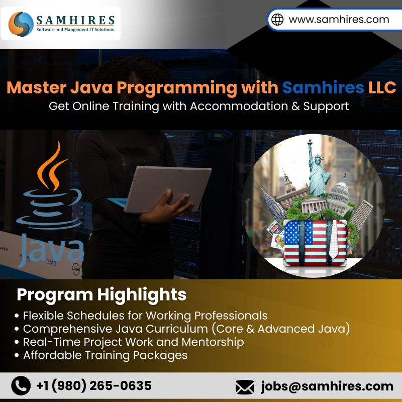 Samhires LLC on LinkedIn: #javaprogramming #learnjava #onlinecourses # ... Samhires LLC on LinkedIn: #javaprogramming #learnjava #onlinecourses # ...