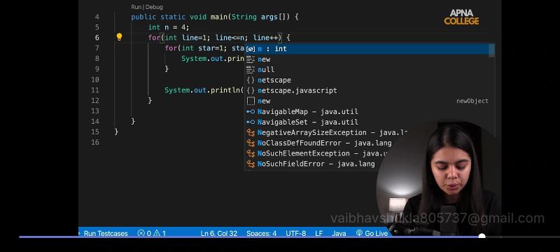 Vaibhav Shukla on LinkedIn: #java #codingjourney #day1 #learnprogramming Vaibhav Shukla on LinkedIn: #java #codingjourney #day1 #learnprogramming