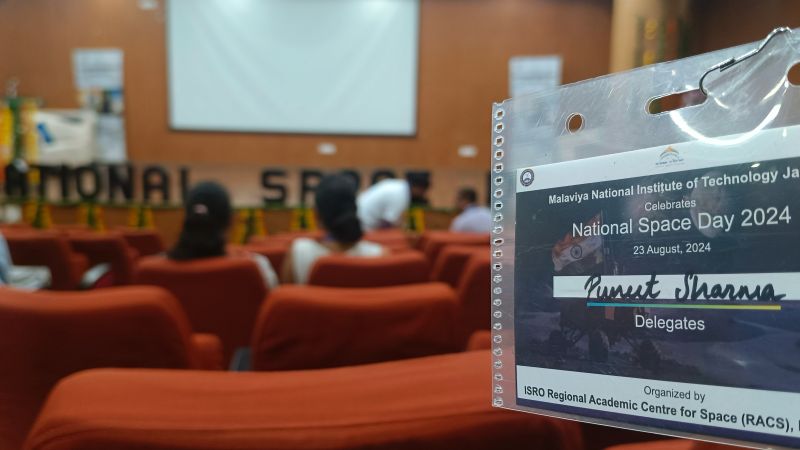 Puneet Sharma on LinkedIn: Space day celebration at MNIT Jaipur in ... Puneet Sharma on LinkedIn: Space day celebration at MNIT Jaipur in ...