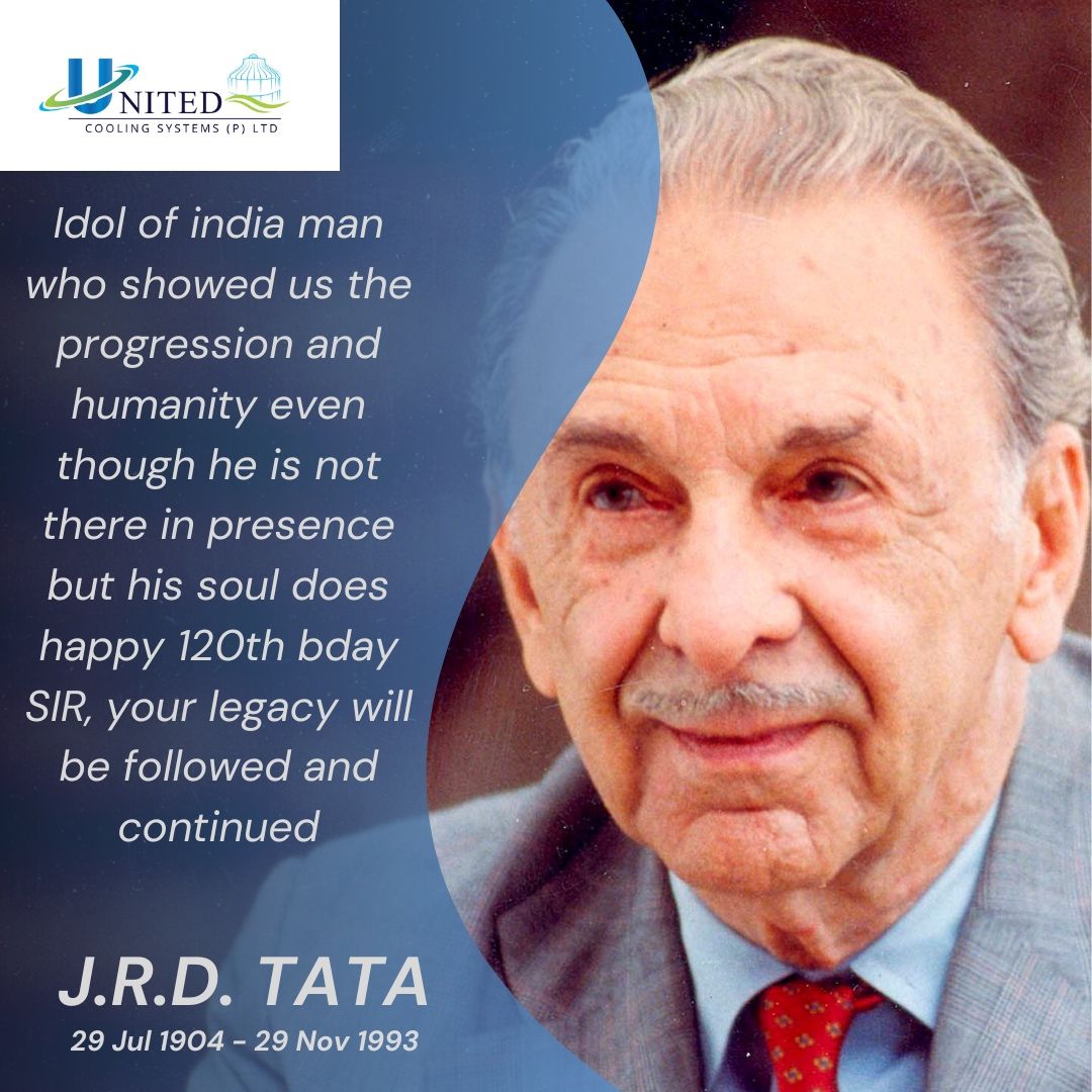 United Cooling Systems Pvt Ltd on LinkedIn: #jrdtata #journeyofjeh # ... United Cooling Systems Pvt Ltd on LinkedIn: #jrdtata #journeyofjeh # ...