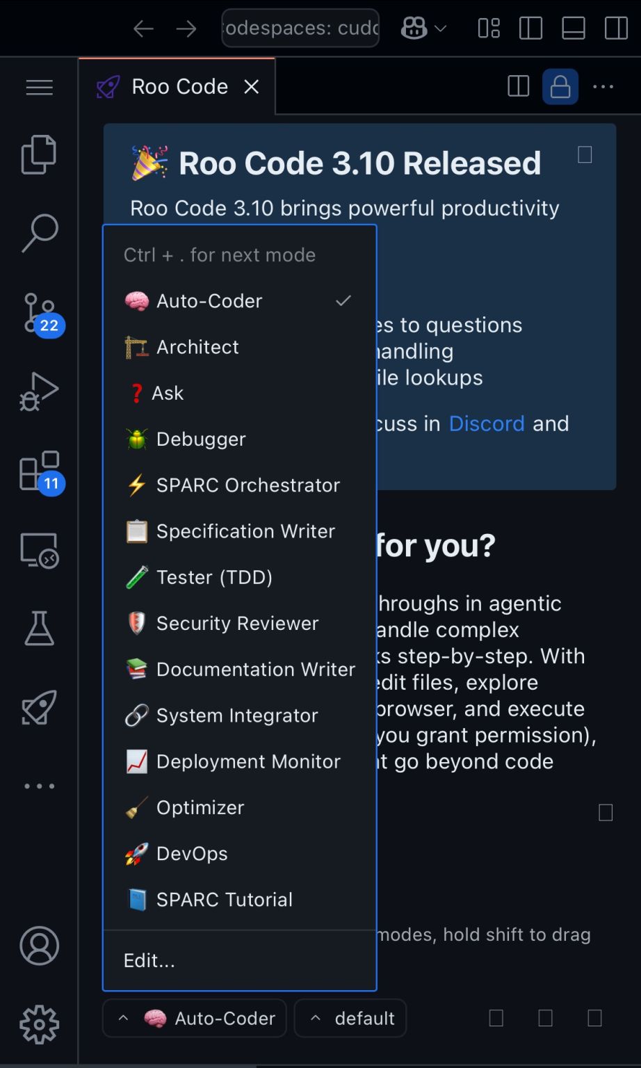 Vibe coding on my iPhone using GitHub Codespaces and Roo Code is my new ... Vibe coding on my iPhone using GitHub Codespaces and Roo Code is my new ...