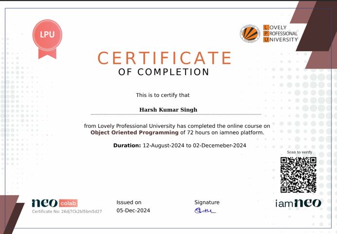 Harsh Kumar on LinkedIn: #programmingjourney #dsa #cpp # ... Harsh Kumar on LinkedIn: #programmingjourney #dsa #cpp # ...
