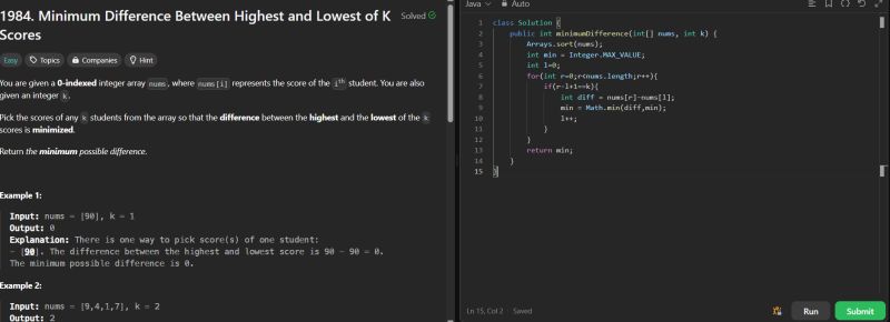 🔹 Day 69: Coding Challenge 🔹 Problem: Minimum Difference Between ... 🔹 Day 69: Coding Challenge 🔹 Problem: Minimum Difference Between ...