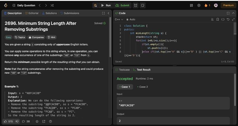 GEDALA Mohan Rao on LinkedIn: #cplusplus #codingchallenge #leetcode # ... GEDALA Mohan Rao on LinkedIn: #cplusplus #codingchallenge #leetcode # ...