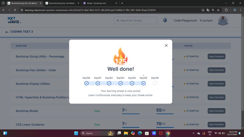 Suriyan Karthikeyan on LinkedIn: Day 125 š„ Topic: HTML, CSS [Coding ... Suriyan Karthikeyan on LinkedIn: Day 125 š„ Topic: HTML, CSS [Coding ...