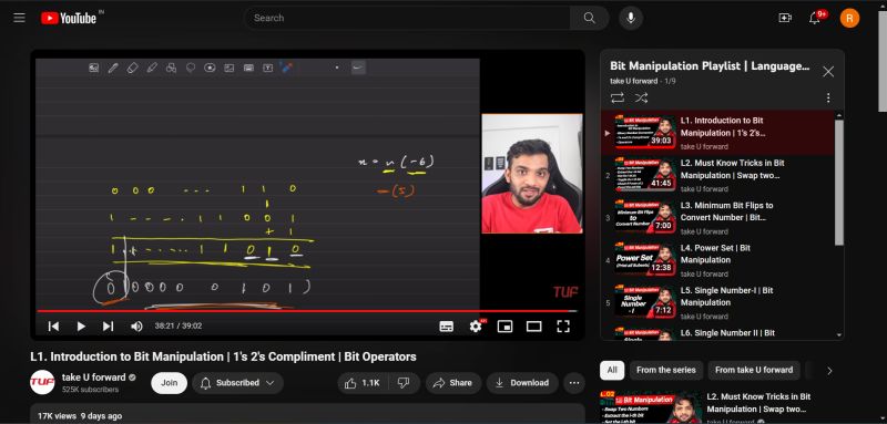 New journey in Bit Manipulation with Raj vikramaditya | Ranjeet Gupta ... New journey in Bit Manipulation with Raj vikramaditya | Ranjeet Gupta ...