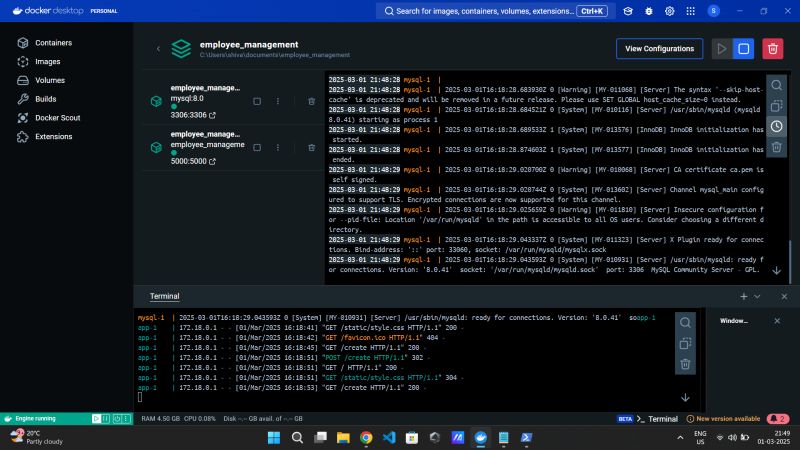 #docker #devops #flask #mysql #employeemanagementsystem # ... #docker #devops #flask #mysql #employeemanagementsystem # ...