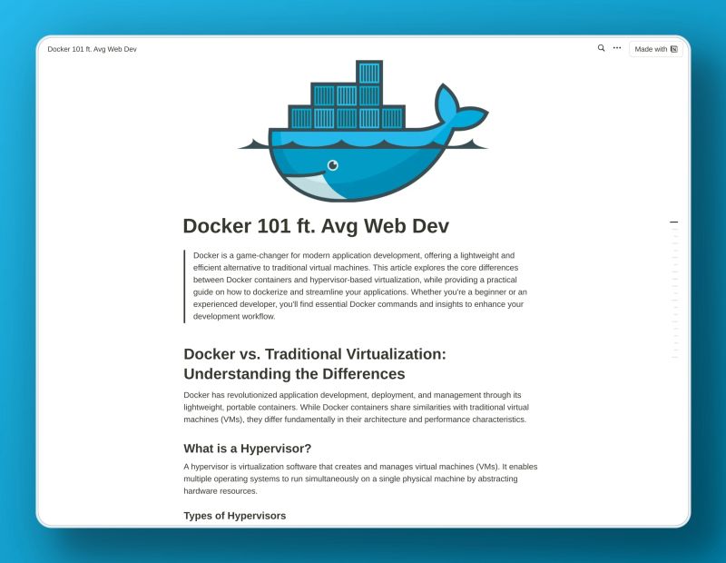 #dev #docker #webdev | Harish I J #dev #docker #webdev | Harish I J