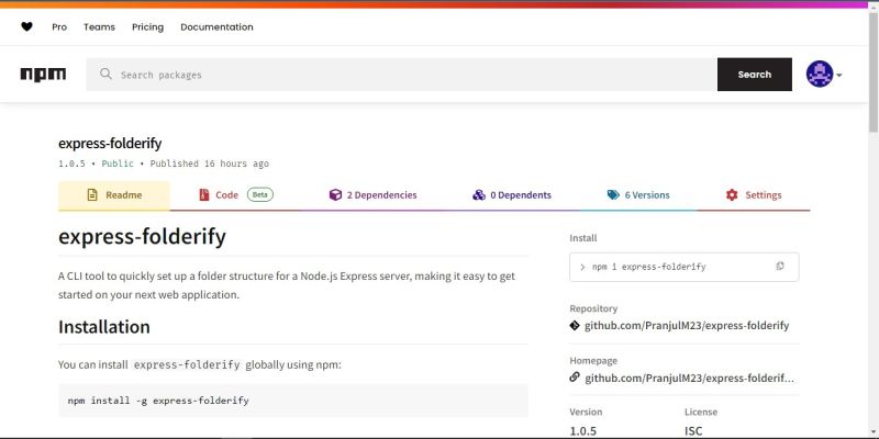 Pranjul Mangal on LinkedIn: #npm #nodejs #express #opensource # ... Pranjul Mangal on LinkedIn: #npm #nodejs #express #opensource # ...