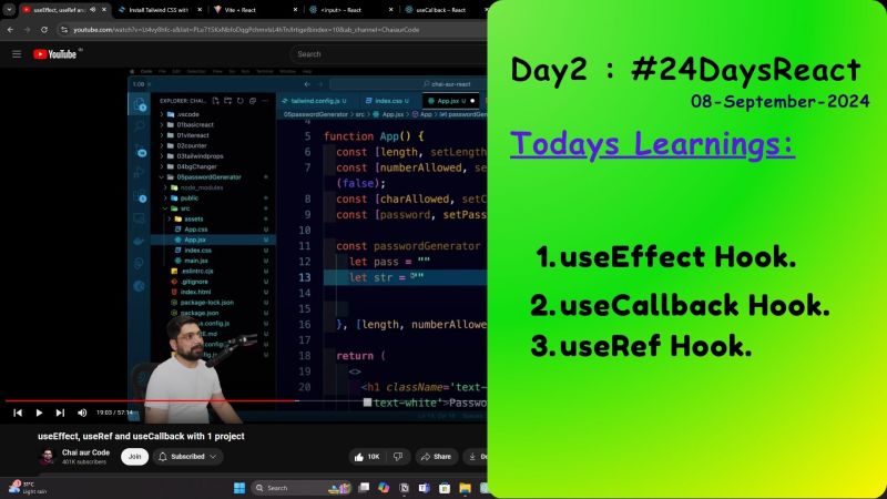Suraj Gorai on LinkedIn: #chaiaurcode #reactjs #cssinjs # ... Suraj Gorai on LinkedIn: #chaiaurcode #reactjs #cssinjs # ...