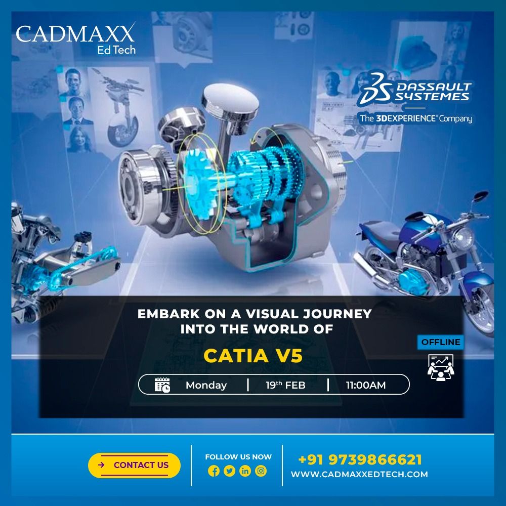 Cadmaxx Edtech Pvt Ltd on LinkedIn: #edtech #newbatch #catiav5 # ... Cadmaxx Edtech Pvt Ltd on LinkedIn: #edtech #newbatch #catiav5 # ...