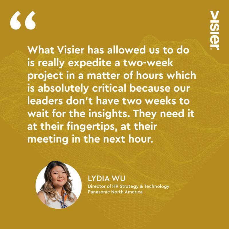 Wai Leng Fok on LinkedIn: Customer story: Panasonic uses Visier to ... Wai Leng Fok on LinkedIn: Customer story: Panasonic uses Visier to ...