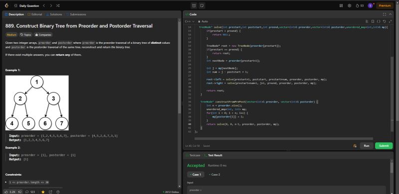 💻 Day 129 of My Coding Challenge 🚀 Today's Progress LeetCode Daily ... 💻 Day 129 of My Coding Challenge 🚀 Today's Progress LeetCode Daily ...
