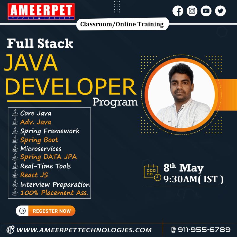 Ameerpet Technologies on LinkedIn: #ameerpettechnologies #corejava # ... Ameerpet Technologies on LinkedIn: #ameerpettechnologies #corejava # ...