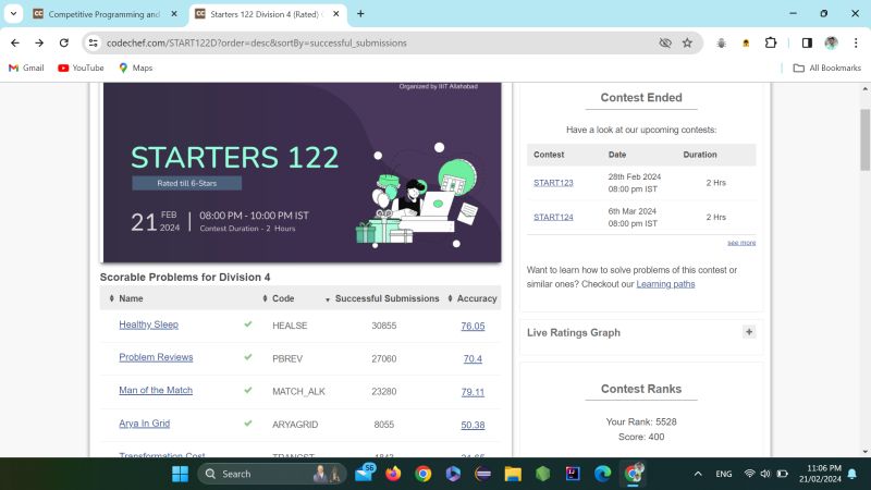 Onkar Galande on LinkedIn: #connections #codechefcontest # ... Onkar Galande on LinkedIn: #connections #codechefcontest # ...