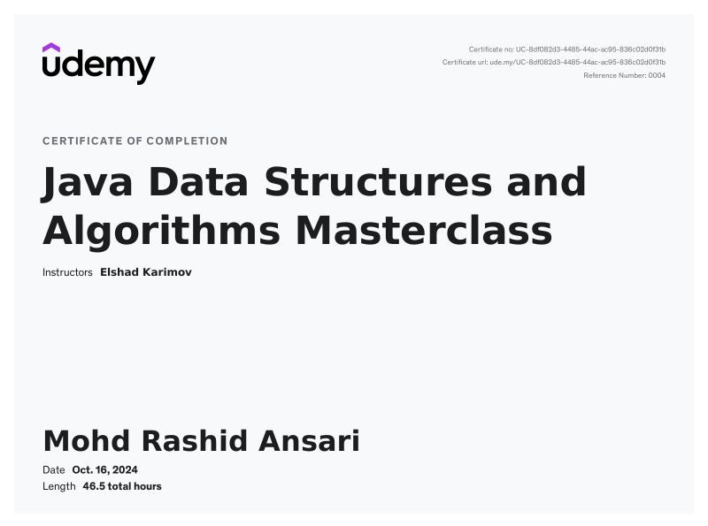 Mohd Rashid Ansari on LinkedIn: #java #dsa Mohd Rashid Ansari on LinkedIn: #java #dsa
