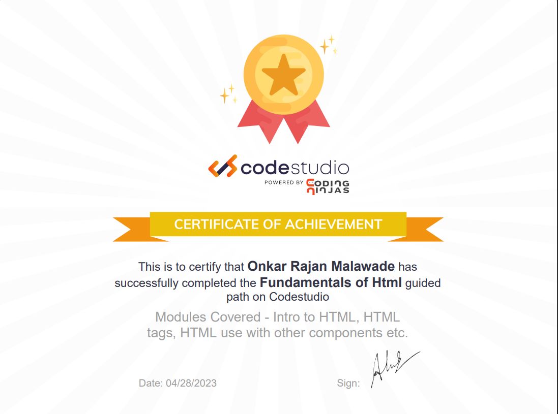 Onkar Malawade on LinkedIn: Fundamentals of Html Onkar Malawade on LinkedIn: Fundamentals of Html