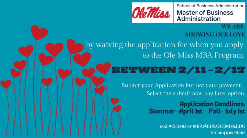 Come join our MBA Family. We are having an application fee waiver week ... Come join our MBA Family. We are having an application fee waiver week ...