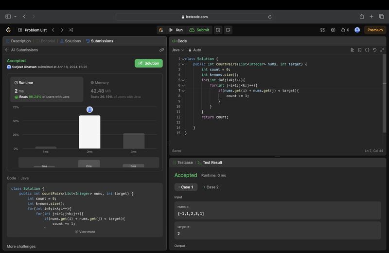 A.S.Surjeet Dharsan on LinkedIn: #day23 #100daysofcodechallenge #leetcode A.S.Surjeet Dharsan on LinkedIn: #day23 #100daysofcodechallenge #leetcode