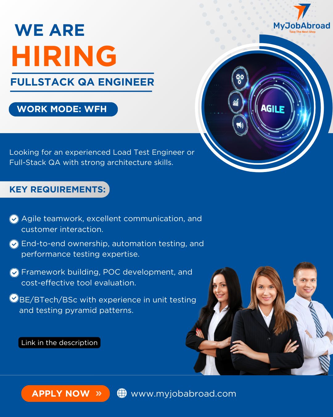 MyJobAbroad on LinkedIn: #fullstackqa #qaengineer #automationtesting # ... MyJobAbroad on LinkedIn: #fullstackqa #qaengineer #automationtesting # ...