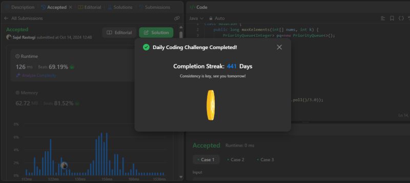 Sajal Rastogi on LinkedIn: #codingstreak #leetcode #continuouslearning ... Sajal Rastogi on LinkedIn: #codingstreak #leetcode #continuouslearning ...