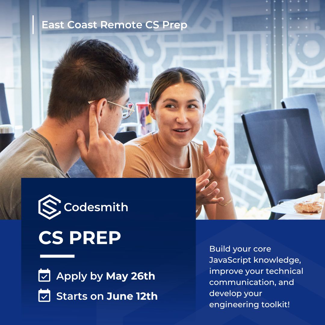 Codesmith on LinkedIn: #javascript Codesmith on LinkedIn: #javascript