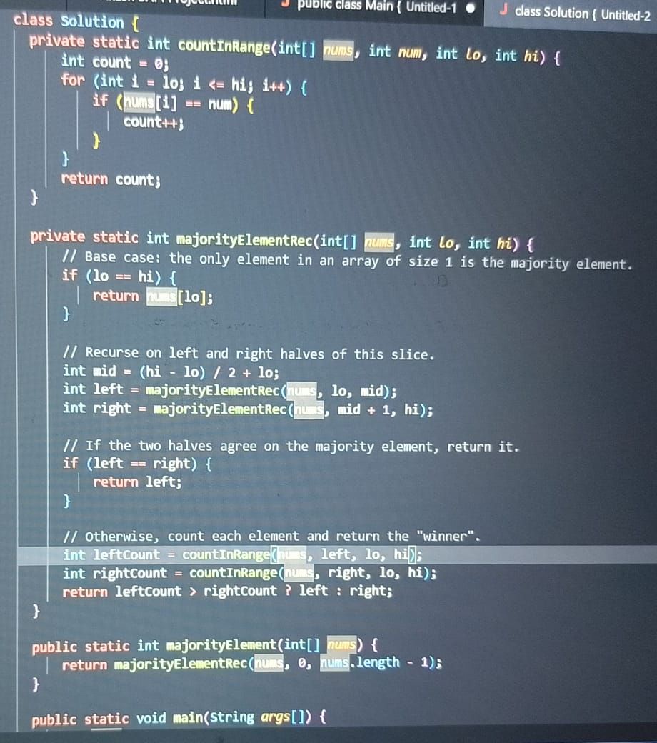 Akash Pandey on LinkedIn: #problemsolving #algorithm #divideandconquer Akash Pandey on LinkedIn: #problemsolving #algorithm #divideandconquer