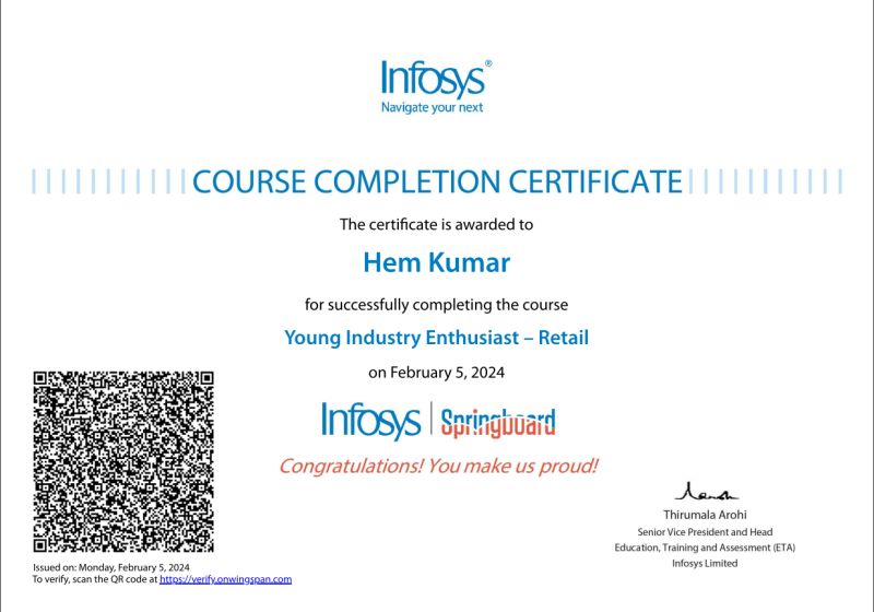 Hem Kumar Vitta on LinkedIn: Greetings, connections! I am thrilled to ... Hem Kumar Vitta on LinkedIn: Greetings, connections! I am thrilled to ...
