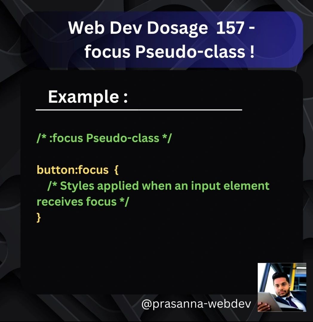 Prasanna D on LinkedIn: #css #webdevelopment #coding101 Prasanna D on LinkedIn: #css #webdevelopment #coding101