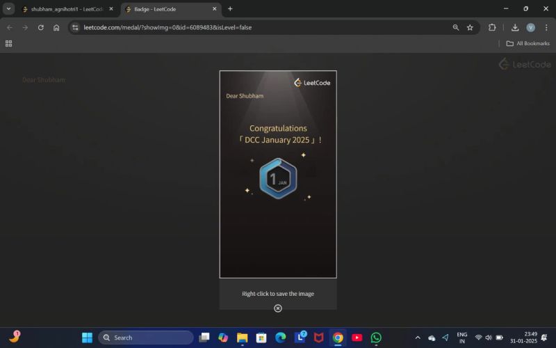 #leetcode #codingjourney #problemsolving #continuouslearning | Shubham ... #leetcode #codingjourney #problemsolving #continuouslearning | Shubham ...