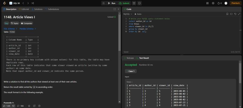 Ajaya Kumar Pradhan on LinkedIn: #sql #dataanalysis #leetcode # ... Ajaya Kumar Pradhan on LinkedIn: #sql #dataanalysis #leetcode # ...