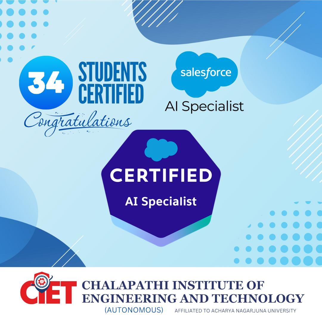Chalapathi Institute of Engineering & Technology, Lam on LinkedIn ... Chalapathi Institute of Engineering & Technology, Lam on LinkedIn ...